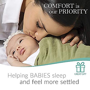 IVY & EVER Organic Cotton Muslin Swaddle Blankets Unisex - Woodland Baby Swaddle Wrap Nursery Receiving Blankets Neutral - Baby Swaddle Blanket 47 x 47 inches Woodland Receiving Blankets 3 Pack