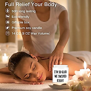 Gifts for Her Him,Valentines Day Romantic Gifts for Her Him,Birthday Anniversary Christmas Gifts for Her Him Boyfriend Girlfriend Husband Wife Couples Best Friends,Best Candle Gifts for Women Men