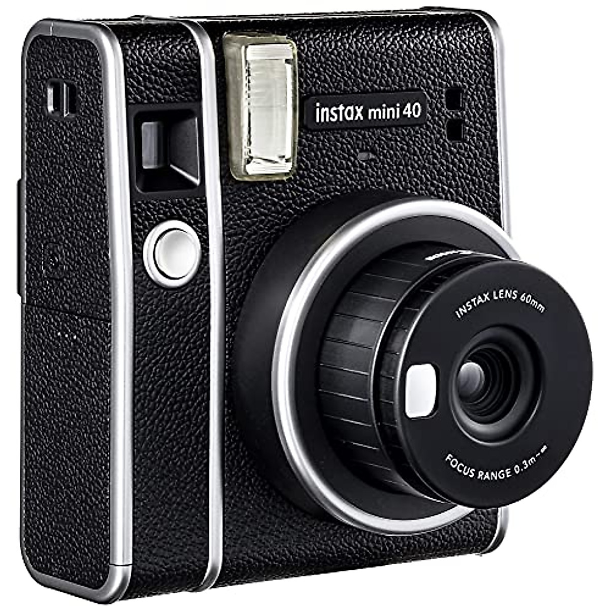 Fujifilm Instax Mini 40 Instant Film Camera with Built-in Selfie Lens, Auto Exposure, Auto Shutter Speed, Easy to Use, Stylish and Classic Design Polaroid Cameras for Pro or Beginners (Renewed)