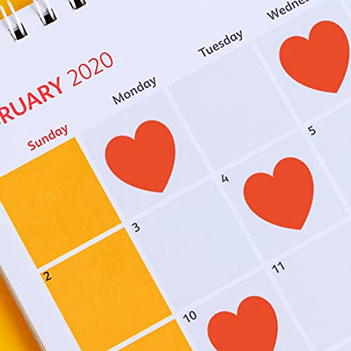 Red Heart Shaped Sticker Labels 1000 pcs, Use for Valentine's Day, Envelopes Gift Packaging, Offices, Bookmarks (1" in Diameter)