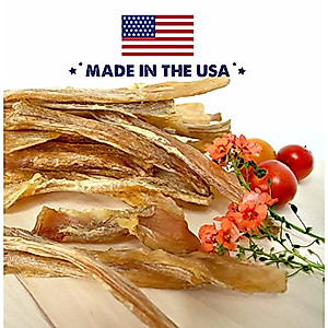 Downtown Pet Supply USA Sourced 4-7" Junior, 25 Pack Beef Tendons for Dogs - Rawhide Free Dog Chews Long Lasting and Non-Splintering - Single Ingredient, Nutrient-Rich Tendon Chews for Dogs
