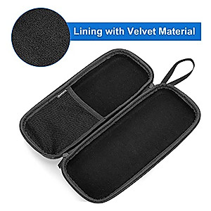 Damero Hard Stethoscope Case, Medical Carrying Case with Extra Folding Pouch Compatible with 3M Littmann/ADC/Omron Stethoscope and Accessories, Gray