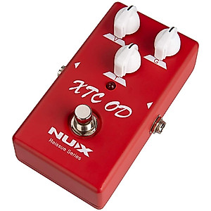 NUX XTC OD Overdrive Pedal Bundle with 2 MXR Patch Cables