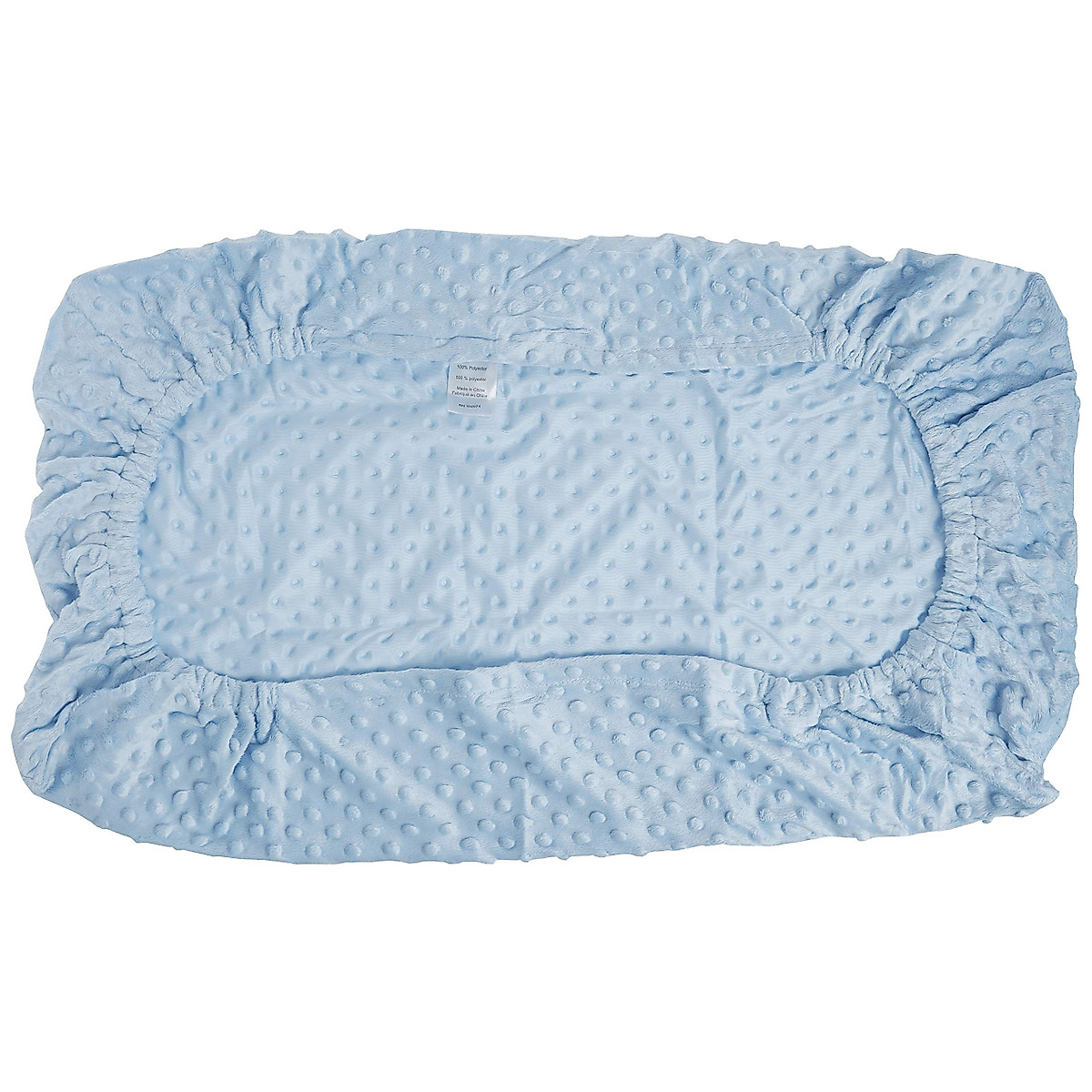 Carter's Changing Pad Cover Plush Velboa Bubble Dot - Sage