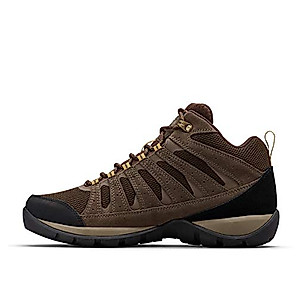 Columbia Mens Redmond V2 Mid Waterproof Hiking Shoe, Brown, 10 US