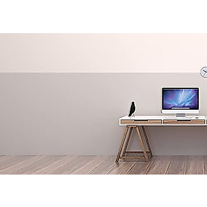 BESNUT Clear Wall Protector Film Self Adhesive Removable Vinyl, Oil Proof Waterproof Kitchen Sticker, PVC Contact Paper Wallpaper Peel and Stick, Transparent Backsplash (Size : 45x200cm)