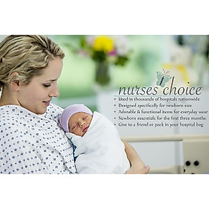 Nurses Choice Newborn Baby Cute As Can BEE Hat & Sock Set Yellow