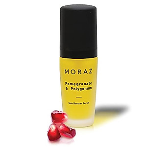 Moraz Herbal Anti Aging Triple Facial Serum with Pomegranate, Polygonum, Myrtle and Wormwood Extracts, Reduces Wrinkles, Heals and Repairs Skin and Neck,1.1 FL.OZ