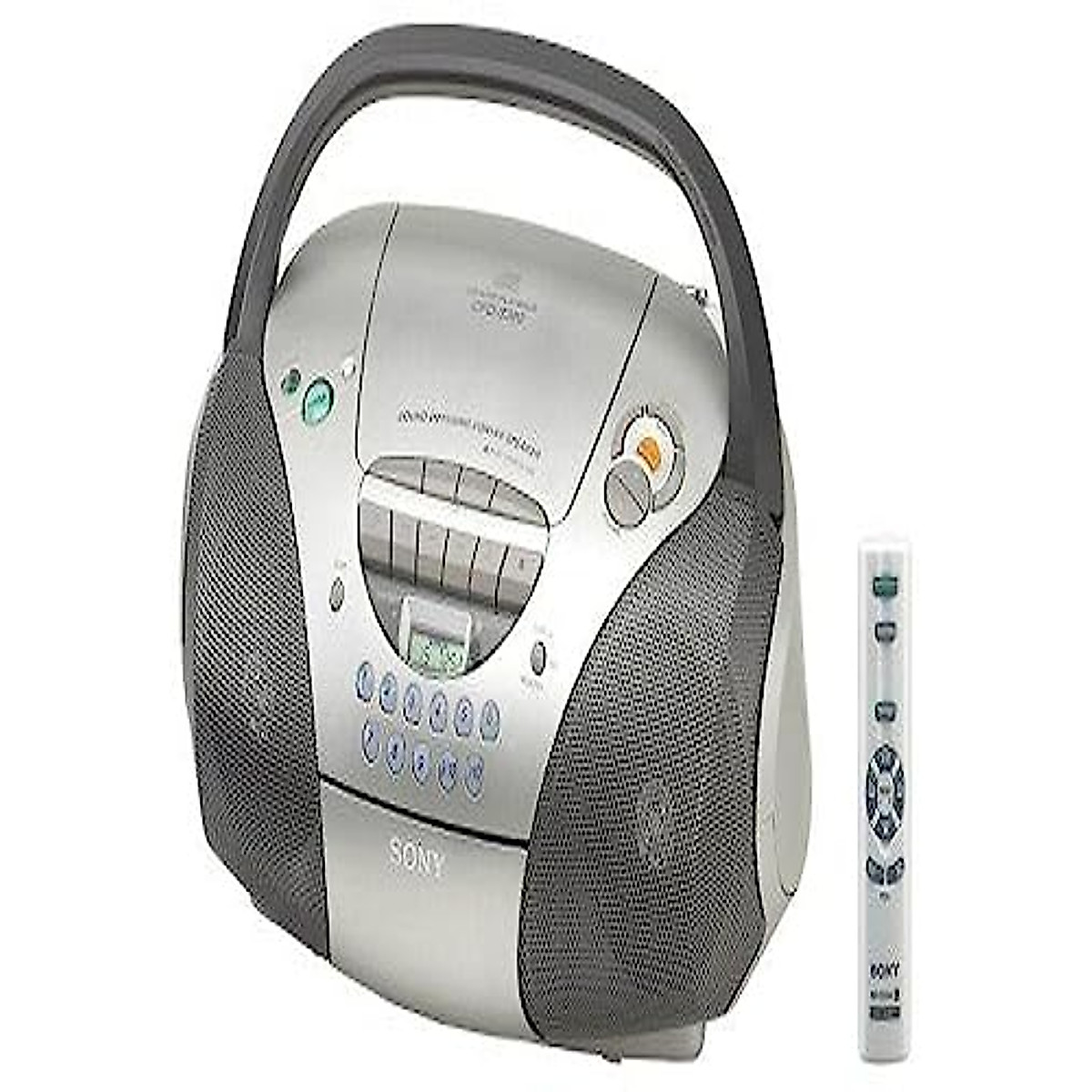 Sony CFD-S300 CD Radio Cassette Recorder Boombox (Silver)