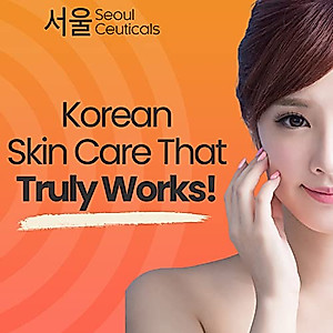 SeoulCeuticals Korean Skin Care 97.5% Snail Mucin Serum – Korean Beauty Skincare Night Serum Hyaluronic Acid for Face Contains K Beauty Snail + Centella Asiatica - Potent Anti Wrinkle Serum 1oz