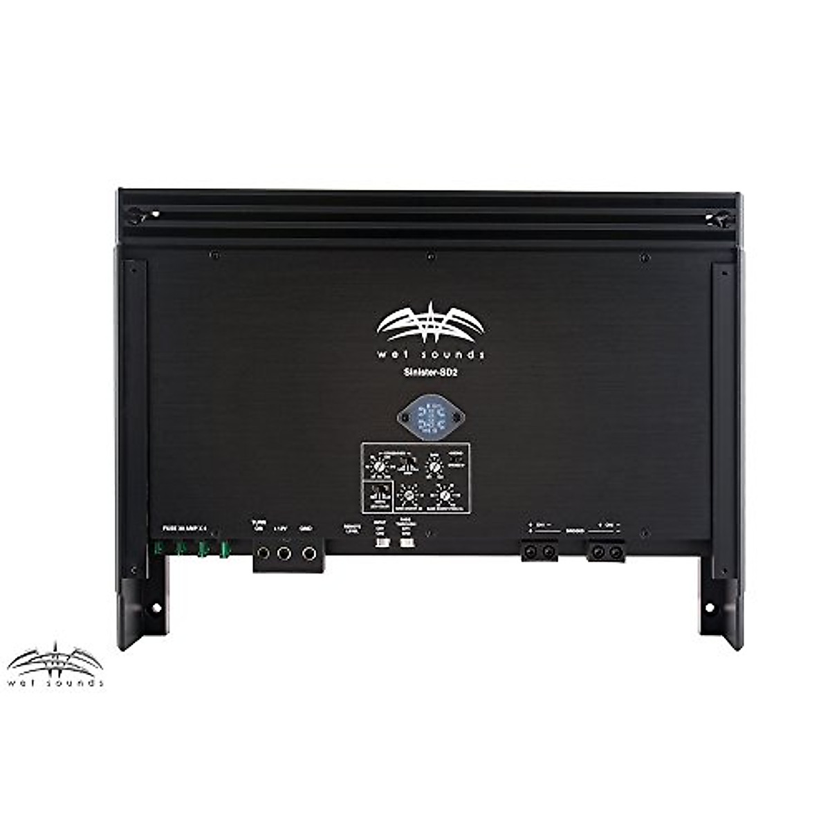 Wet Sounds Sinister SDX2 1250 Watt 2-Channel Amplifier (Renewed)