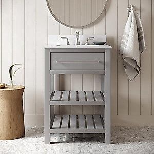 DHP Camden 24” Bathroom Vanity, Gray