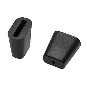 Maxmoral 20pcs Hard Rubber Feet for Sink Grid Sink Protecter Black Rubber Wire Bumpers Sink Protectors for Home Kitchen Sink Rack
