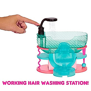 L.O.L. Surprise! Shine On Salon & Spa 5-N-1 Playset with 65+ Surprises- Working Waterfall, Light-Up Mirror, Full 360 Play and Accessories, Holiday Toy, Great Gift for Kids Girls Boys Ages 4 5 6+ Years Old