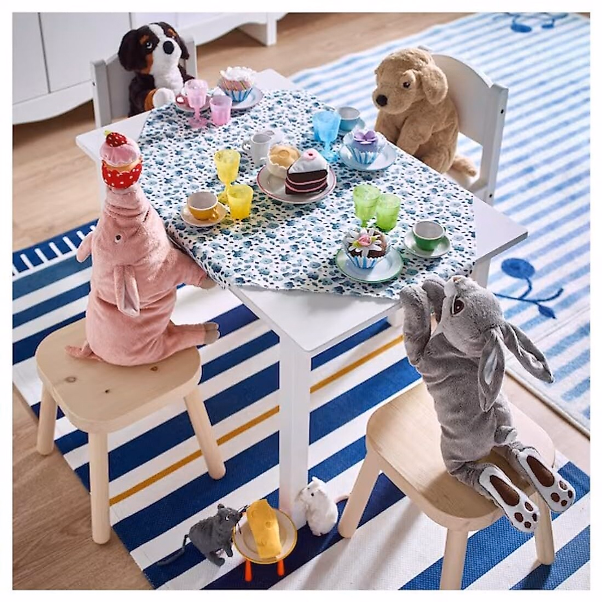 Digital Shoppy SUNDVIK Children's Chair, Grey,Bamboo