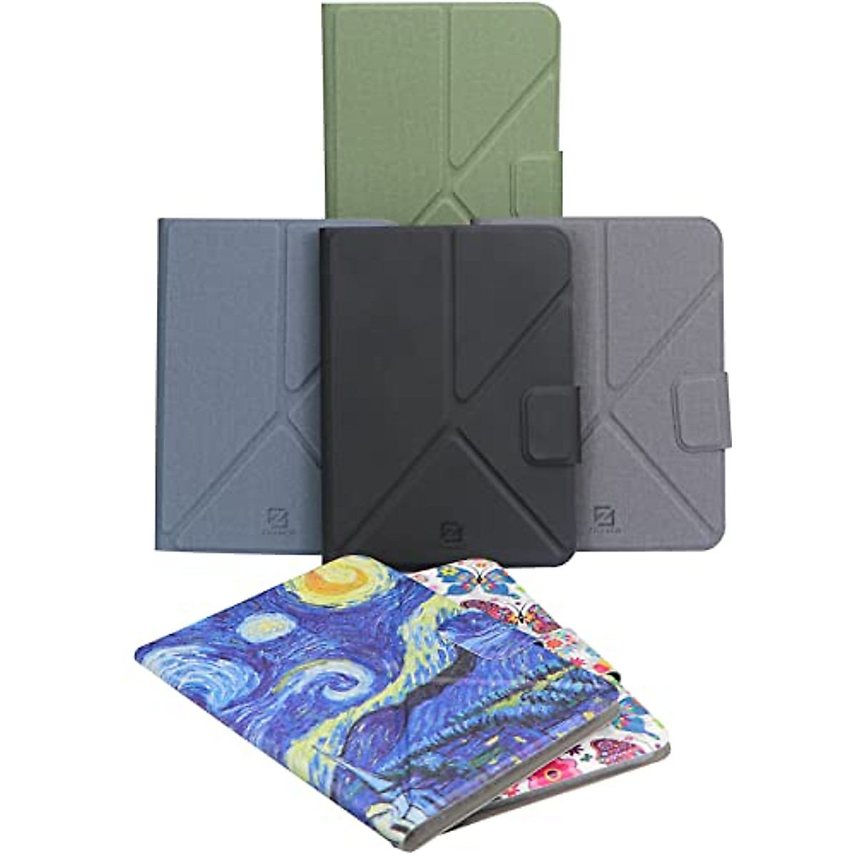 ZhaoCo Universal Case Cover for 6''-6.8" Inch eReaders Ebook Vertical and Horizontal Viewing - Butterfly