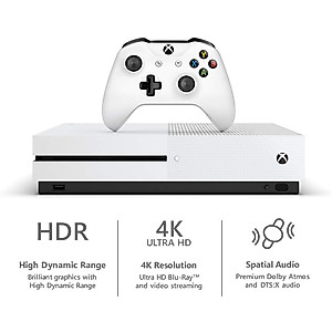 Xbox One S 1TB NBA 2K19 Red Dead Bonus Bundle: Red Dead Redemption 2, NBA 2K19 Game, Xbox One S 1TB Console, Xbox Wireless Controller, Choose Your Favorite Game