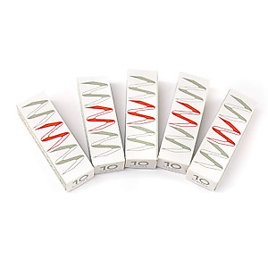 Bezall 50Pcs Single Edge Razor Blades, Stainless Steel Straight Razor Blade Refills, Eyebrow Trimmer Facial Hair Blades for Women and Men