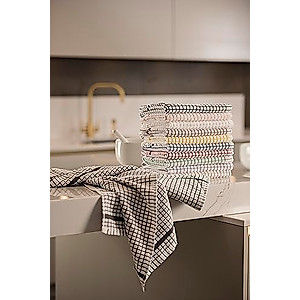 Samuel Lamont Poli Dri 100% Cotton Dish Towel - Charcoal Grey