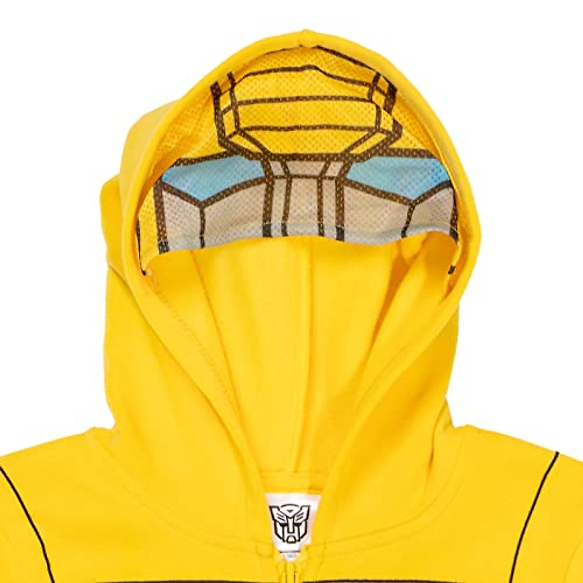 Transformers Bumblebee Little Boys Cosplay Fleece Pullover Hoodie Yellow 6-7