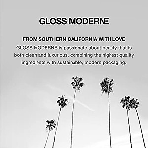 Clean Luxury Hair Conditioner by GLOSS MODERNE - 8 Fl Oz - Treatment for Damaged and Dry Hair with Notes of Mediterranean Almond and Coconut Accented with Cognac - For Soft and Shiny Hair
