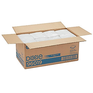 Georgia Pacific 96019 Beverage Napkins, Single-Ply, 9 1/2 X 9 1/2, White, 4000/Carton