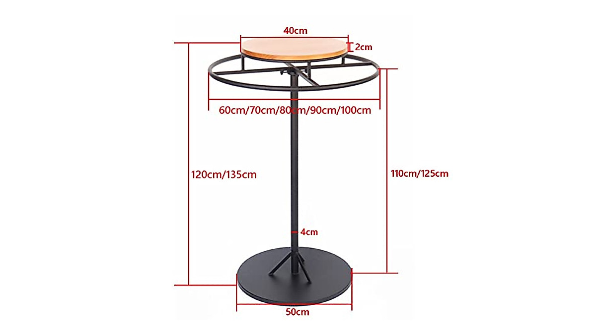 Round Rotating Clothes Rack - Easy Assembly & Stylish