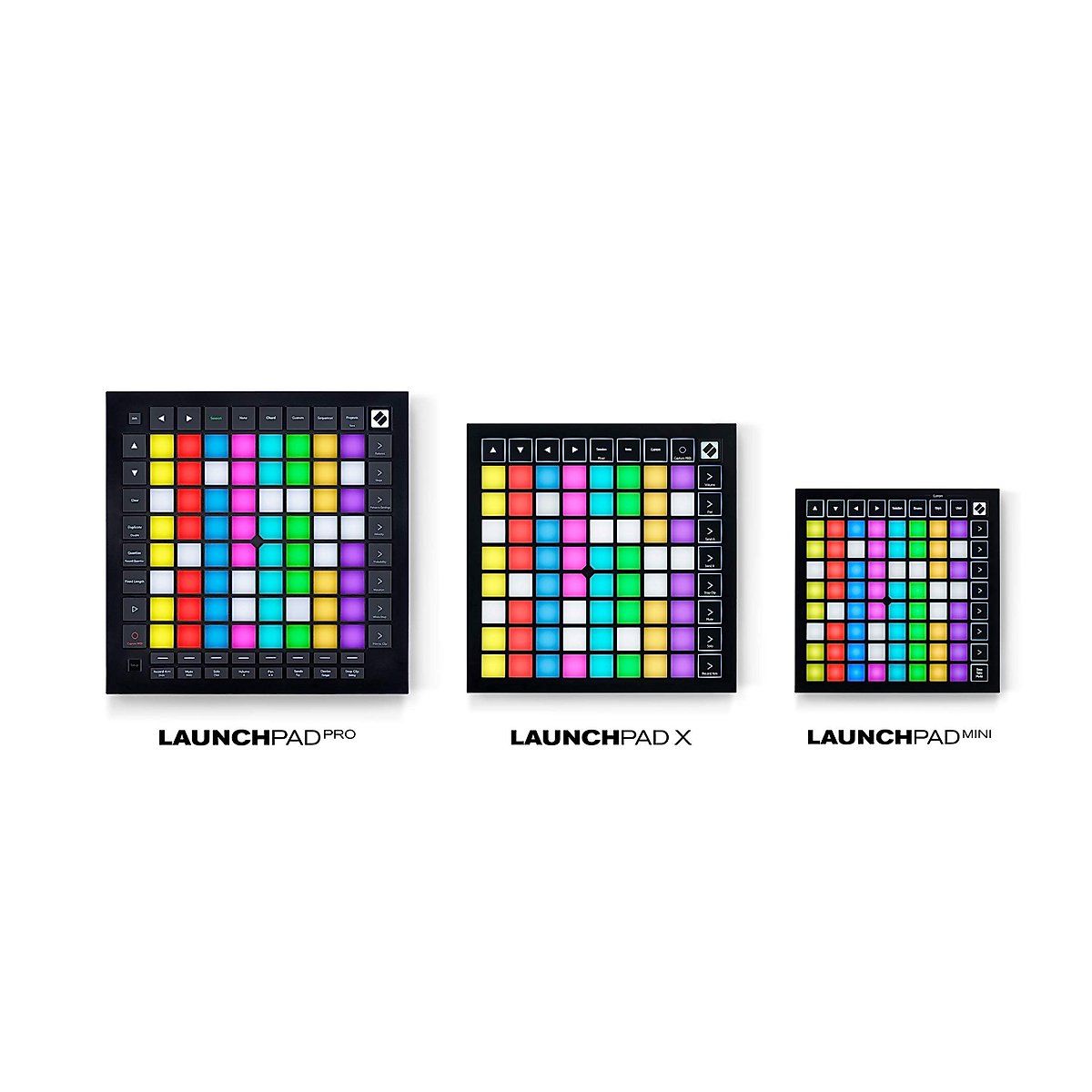 Novation Launchpad Mini [MK3] — Portable MIDI 64-Pad, USB Grid Controller for Ableton Live and Logic Pro Performances