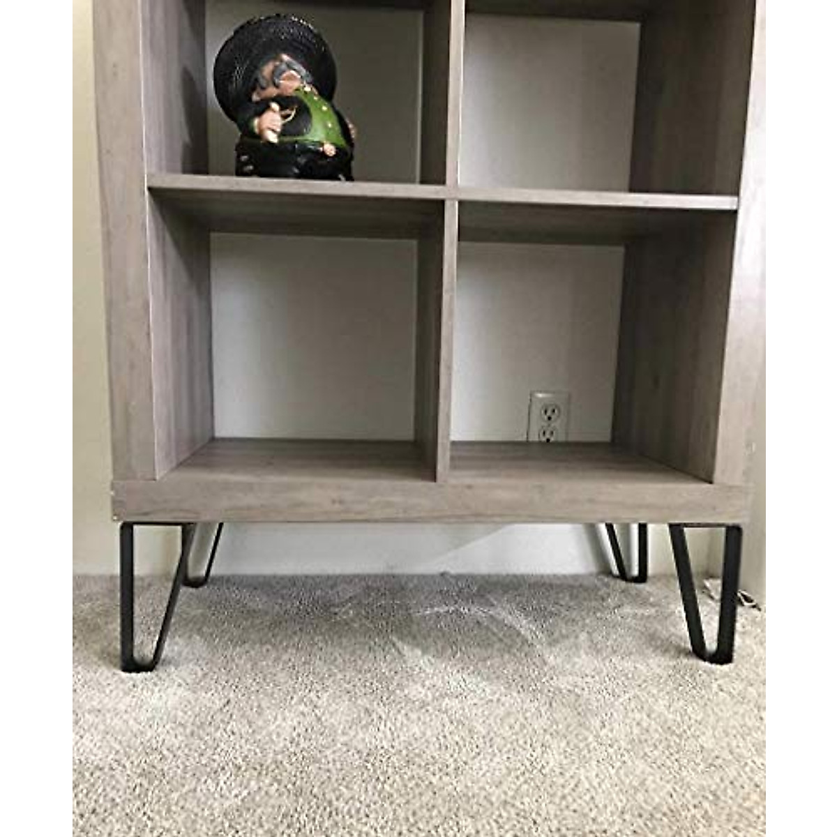 Hairpin Legs (Single Leg) (Size Ranges: 8" to 27") (1.5" Wide - 3/16" Thick Metal) U Shape Legs, U shape Legs, Coffee Table Legs, Furniture Legs, Bench Legs, Desk Leg, Industrial Modern, Home, DIY