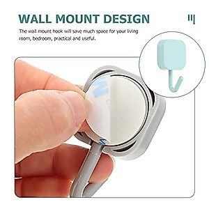 Homoyoyo 60pcs Sticky Key Holder Hooks Entryway Coat Xcm Self Hangers Heavy Office for Nail Hanging Hallway Utility Multipurpose Towel Square Bags Coats Bathroom Hat on No Drilling Wall