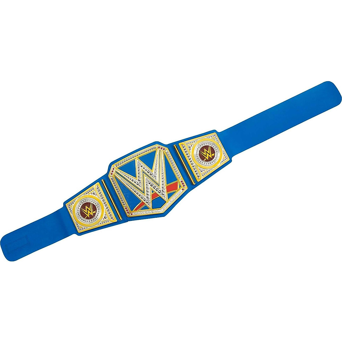 Mattel WWE Championship Title, Live Action Universal Championship Role-Play & Costume Accessory, Kid-Sized Wearable Belt with Adjustment
