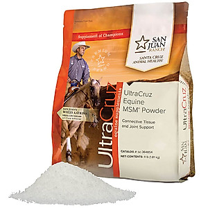 UltraCruz-sc-364854 Equine Horse MSM Joint Supplement, 4 lb, Powder (86 Day Supply)
