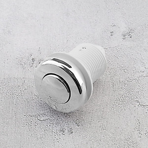 Create idea 2PCS 32mm Push Button Switch Garbage Disposer Air Switch Compatible with Garbage Processor Massage Bathtub Children's Toys White