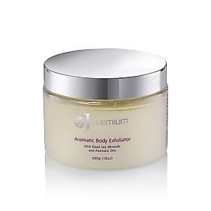 The Original Dead Sea Aromatic Body Scrub by Jericho - Dead Sea salts with Natural aromatic oils - Treatment with Dead Sea Minerals and Dead Sea Salts and oils