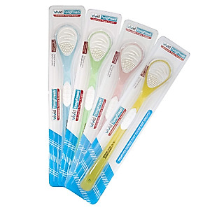 Tongue Cleaner Helps Fight Bad Breath - Pack of 12 (TongFresh)