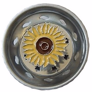 Billy Joe Homewares Sunflower Flower Kitchen Sink Strainer Plug Home Decor
