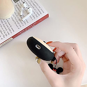 AKXOMY Compatible with Airpods 3 Case Cover, Cute Mickey Mouse Airpods 3 Case, Charging Drop-Proof Soft Silicone Protective Cover Case for Girls Women Kids Airpods 3 2021 (Q-Mickey)