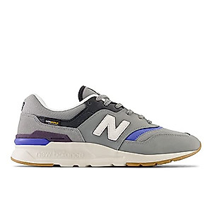 New Balance Men's 997H V1 Sneaker, Harbor Grey/Marine Blue, 8.5