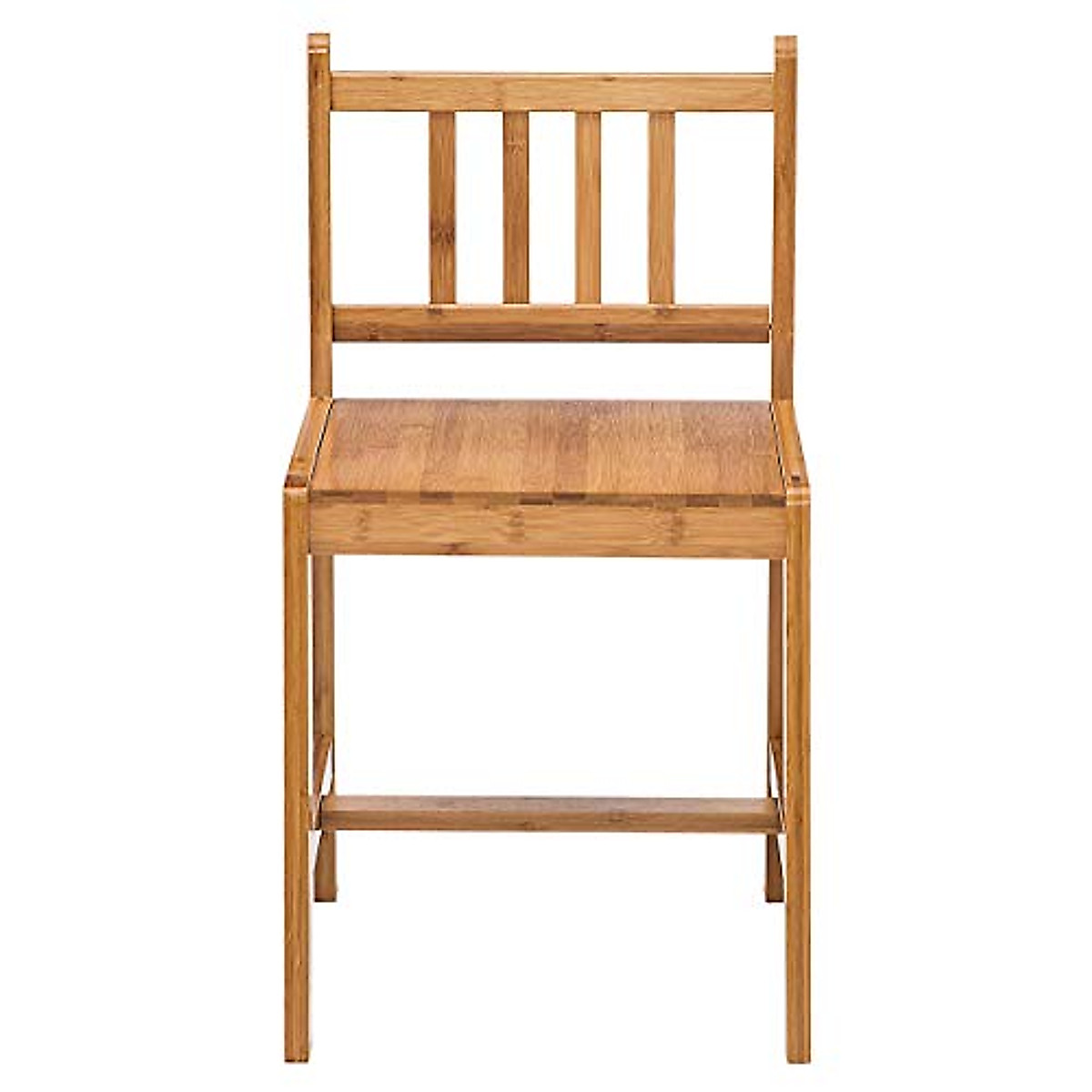 UNICOO - Bamboo Height Adjustable Kids Desk and Chair Set, Children Desk, Study Table and Chair Set (Nature -01)