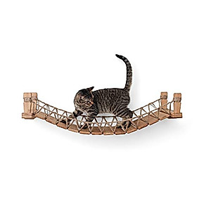 CatastrophiCreations Cat Bridge Wall-Mounted Play and Lounge Toy Cat Tree Tower Alternative for Pets, 1 Count (Pack of 1)