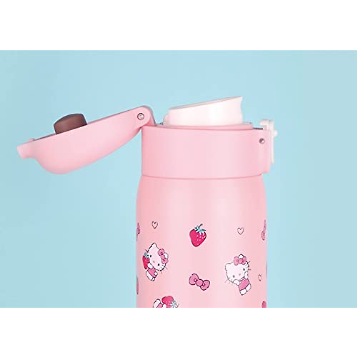 Everyday Delights Hello Kitty Stainless Steel Insulated Water Bottle Pink 480ml