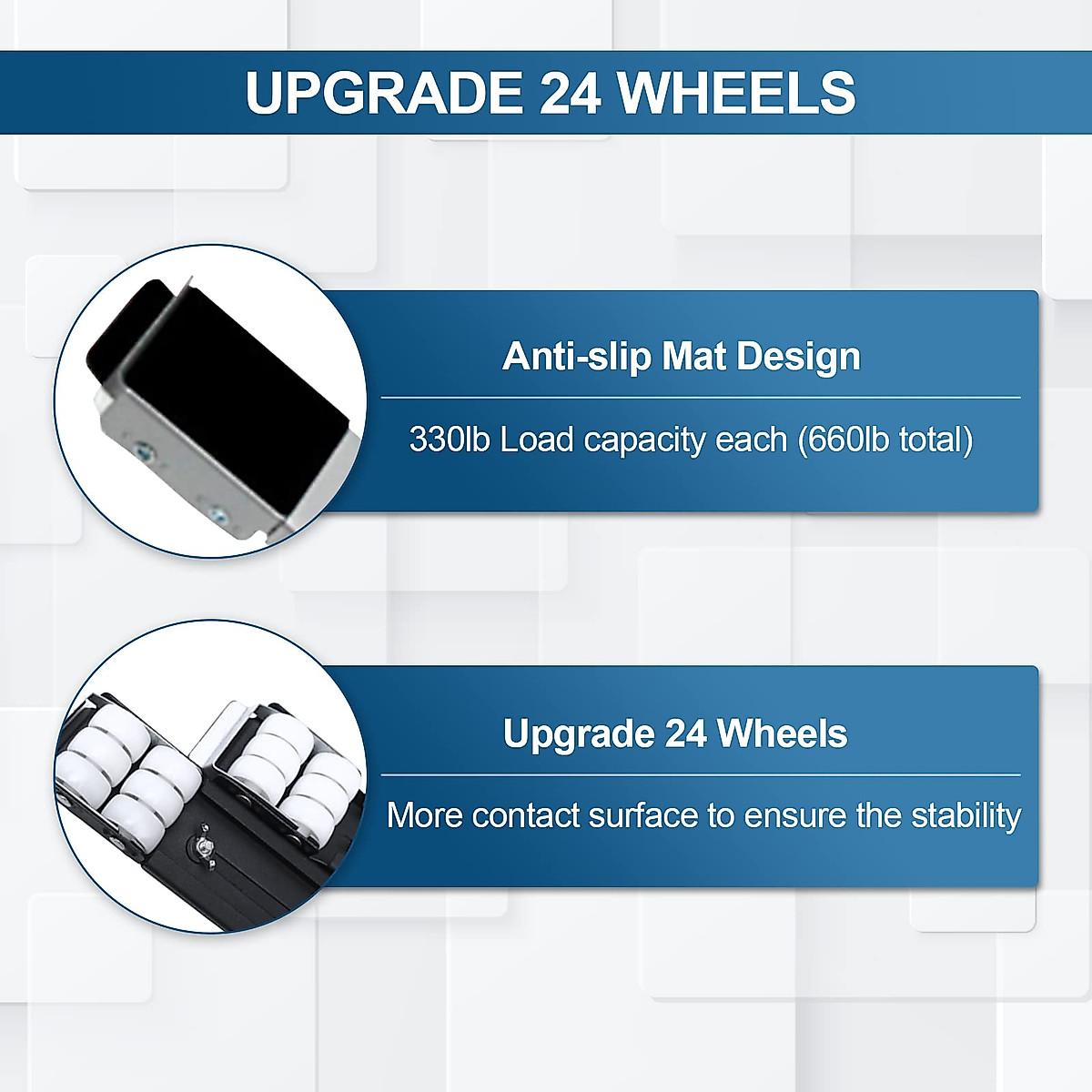 LFGUD Appliance Roller Adjustable Dolly Mobile Roller Heavy Duty Extendable Furniture Washing Machine Bases, Washing Machine Stand With Brake, Suitable for Refrigerator, Dryer, Furniture(Set of 2)