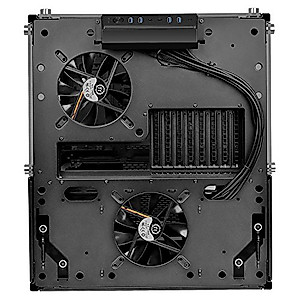 Thermaltake Tower 900 Black Edition Tempered Glass Fully Modular E-ATX Vertical Super Tower Computer Chassis CA-1H1-00F1WN-00