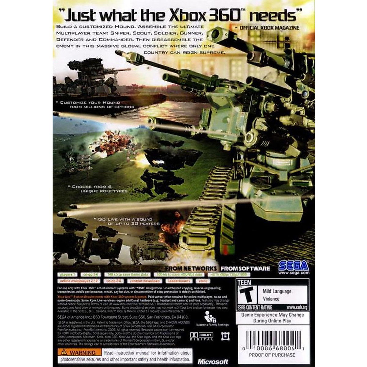 Chromehounds - Xbox 360