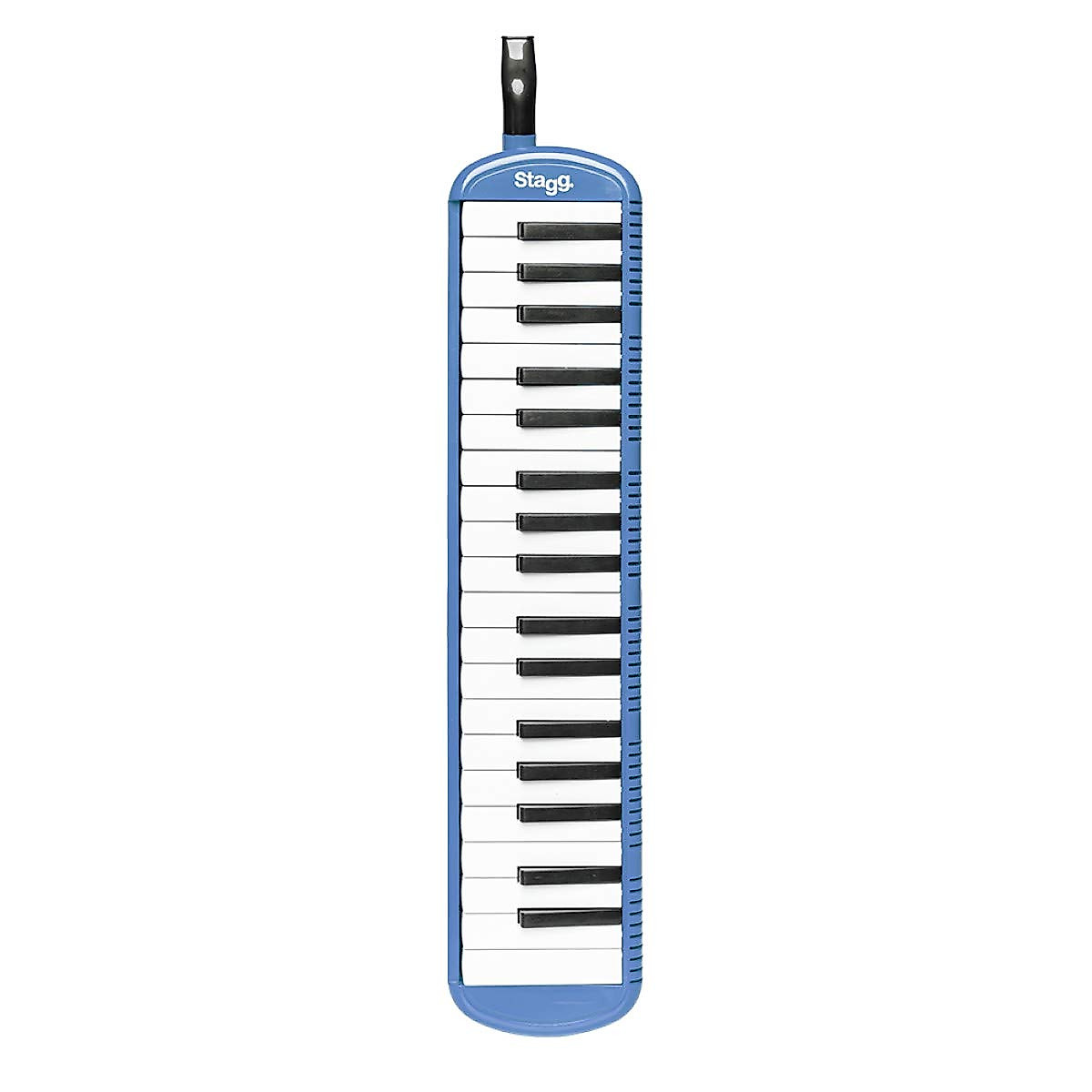 Stagg MELOSTA37 BL Blue plastic melodica with 37 keys and black bag