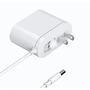 ZELNF 15W Alexa Dot Power Cord Replacement for Dot 3rd Generation,Dot 4th(3.9'')/Kids Edition,TV Cube,Show 5 1st Gen / 2nd Gen, Dot with Clock,DC 15W Charger Adapter with 5ft Cable