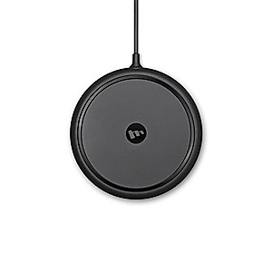 mophie 7.5W Wireless Charge Pad, 5W - 10W Output Range, Optimized for Apple Fast Charge, Qi-Compatible Charger for iPhone X, iPhone 8, iPhone 8 Plus, and AirPods/AirPods Pro (Black)