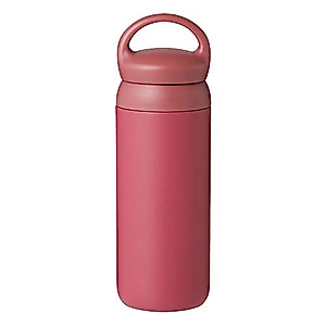 Kinto Day Off Tumbler 17oz/500ml Rose - Vacuum Insulated, Which Keeps Your Favorite Beverage Hot Or Cold for Hours Perfect for Carrying Around On Walks Or Day Trips