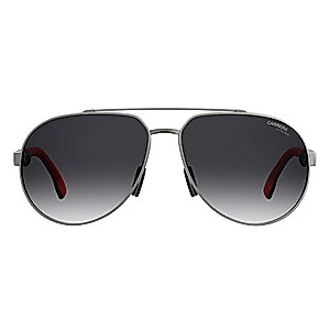 Carrera Men's CA8025/S Pilot Sunglasses, Dark Ruthenium, 63 mm