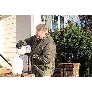 Chloride Free Liquid Ice Blocker: Safe for Pets, Plants and The Environment. Easy to use and Store, cuts cleanup time by eliminating ice Removal. One Gallon Replaces 120 pounds of ice melt.